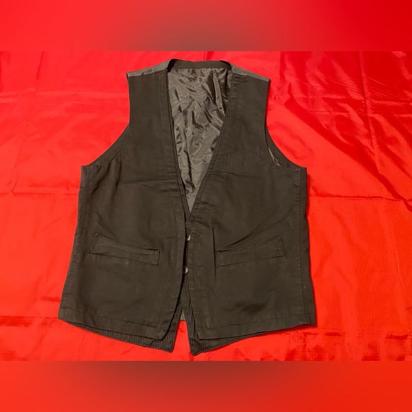 Zara | Suits & Blazers | Ultra Classy Zara Man Black Waist Coat Vest ...